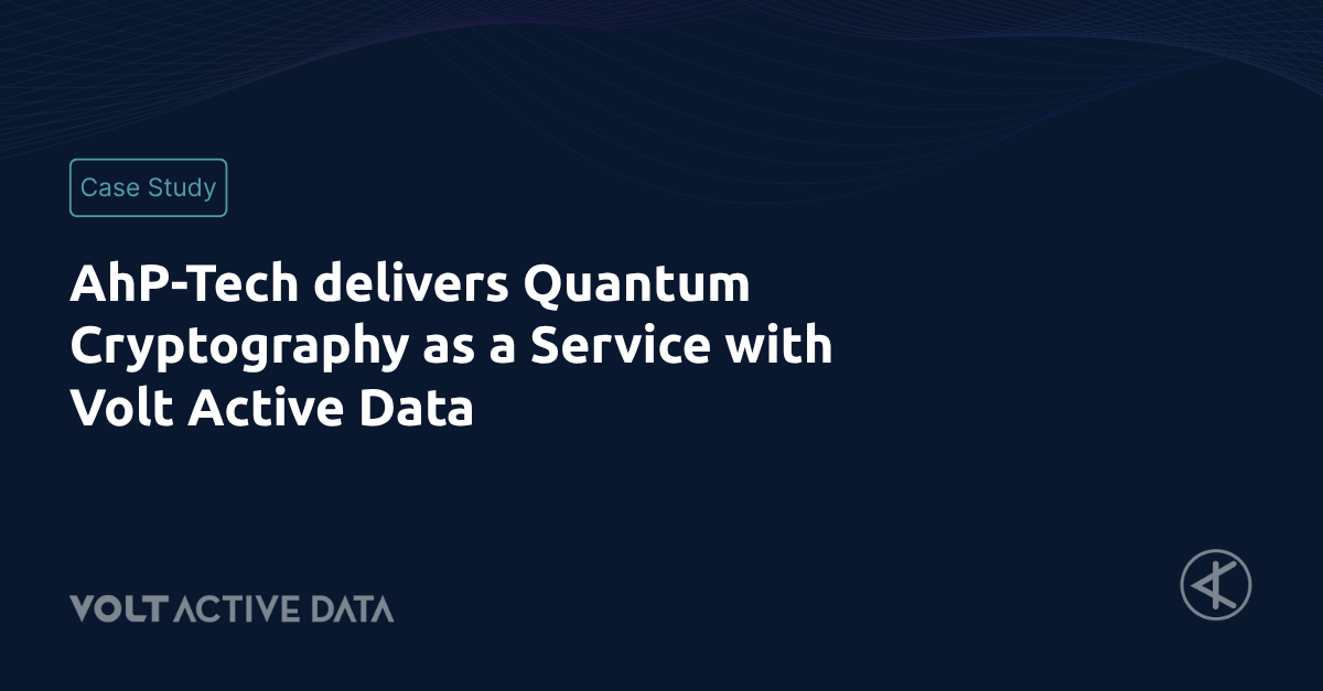 How AhP-Tech Built Quantum-Proof OTP Security | Volt Active Data